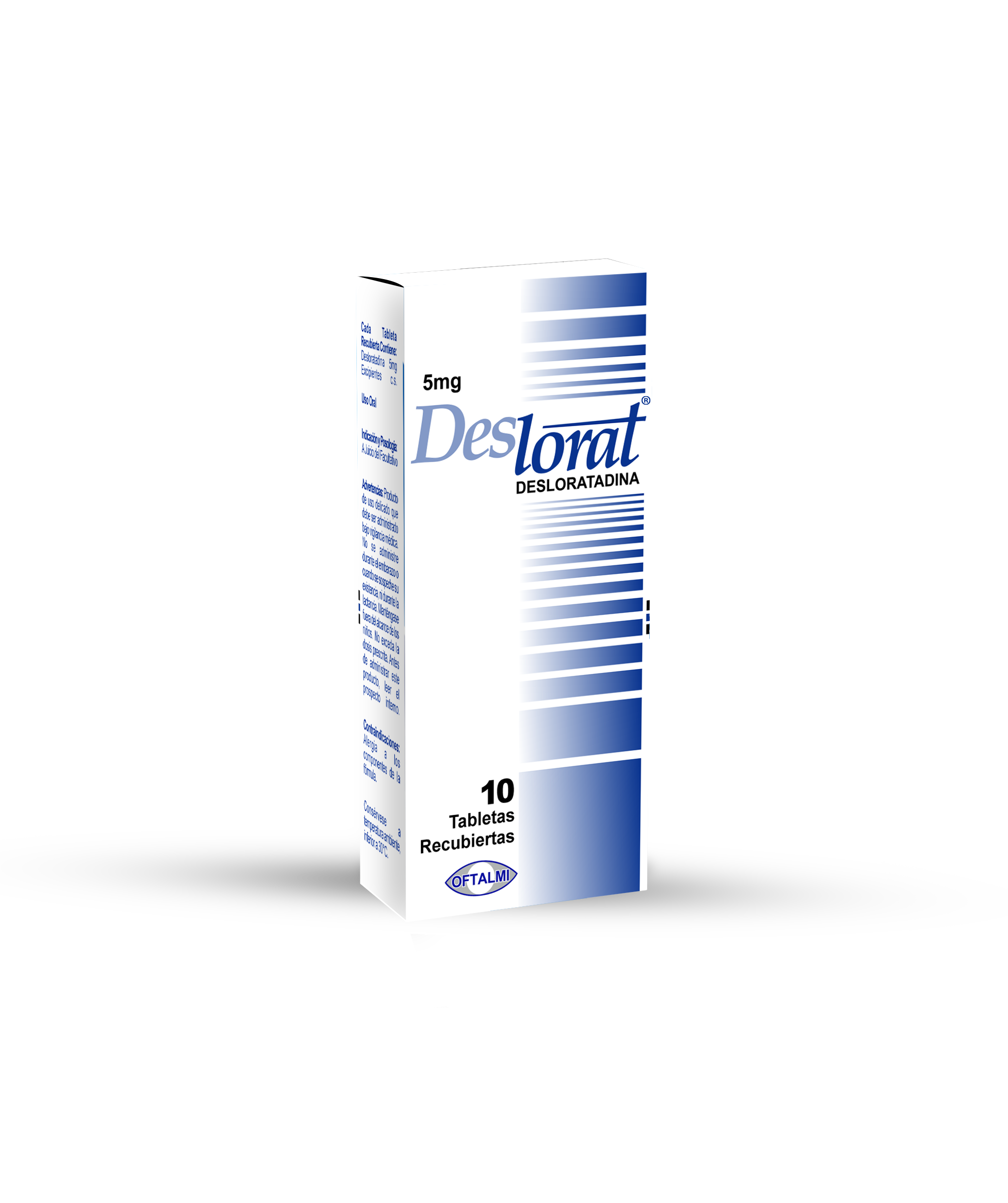 Deslorat 10 tabletas - Laboratorios Oftalmi