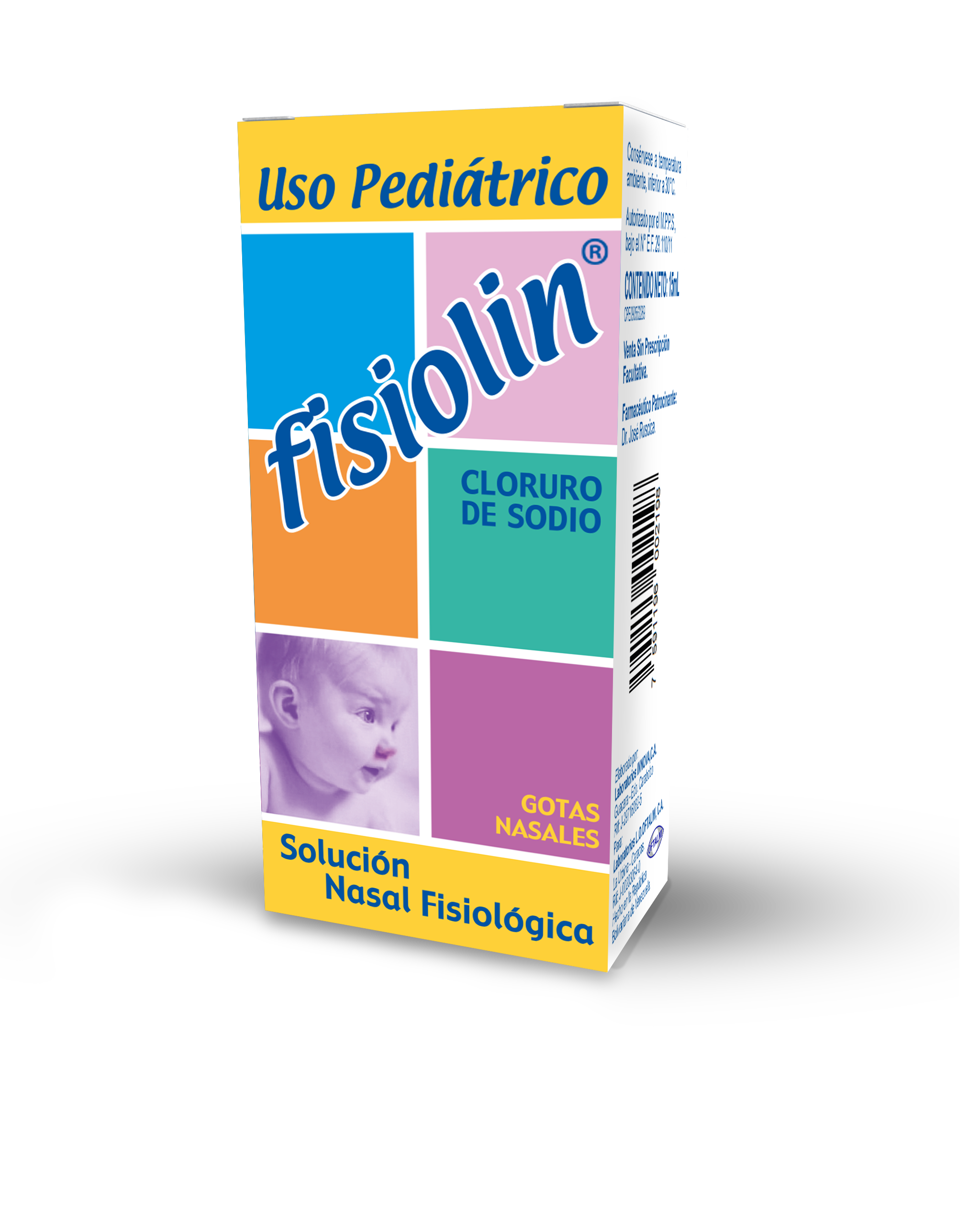 Fisiolin Solución Nasal 15 ml - Laboratorios Oftalmi