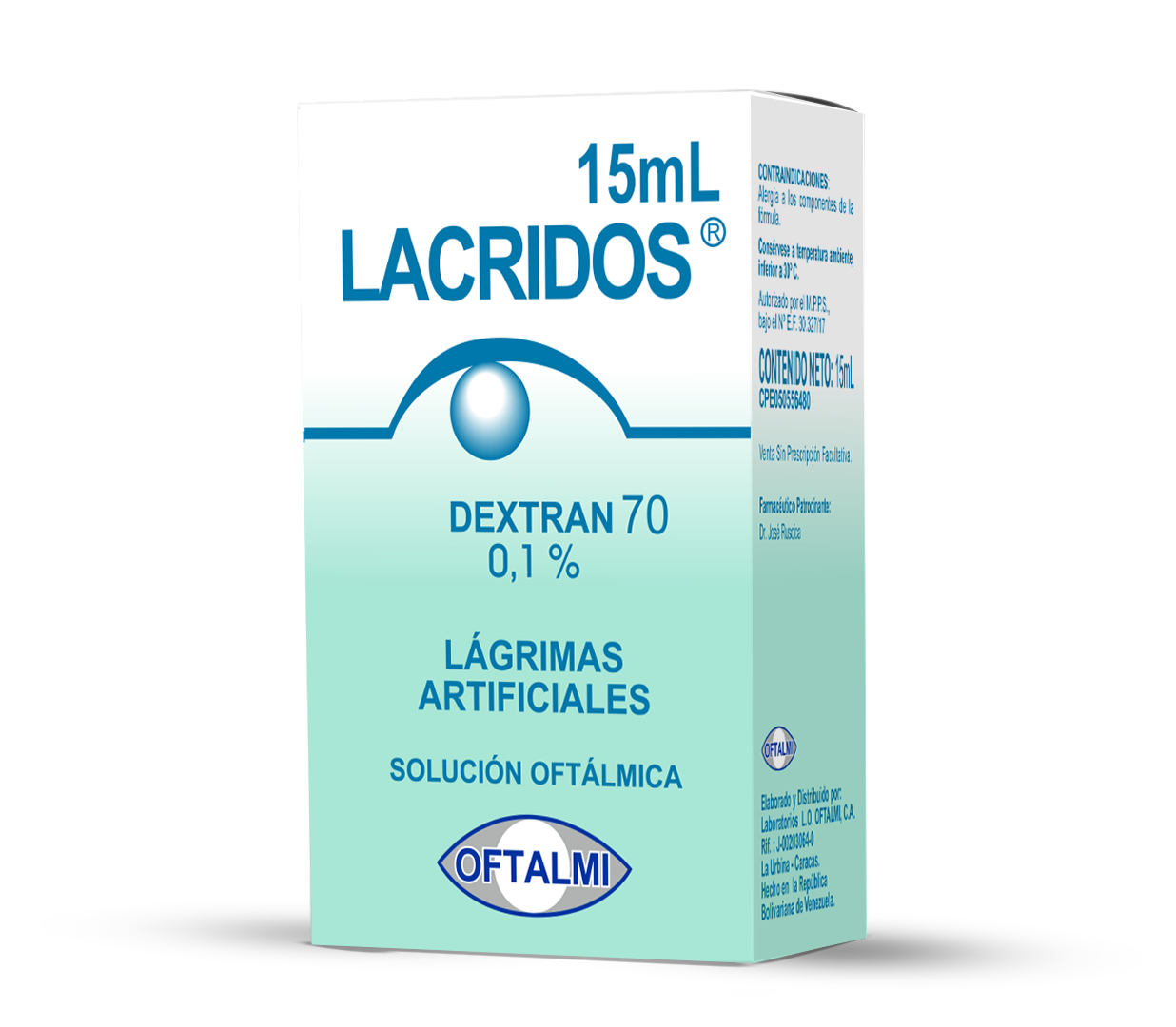 Lacridos Solución Oftálmica 15 ml - Laboratorios Oftalmi