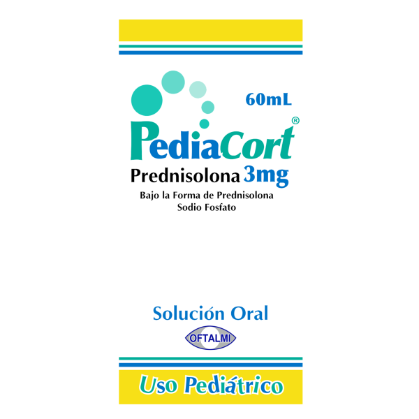 Pediacort Solución Oral 60 ml - Laboratorios Oftalmi