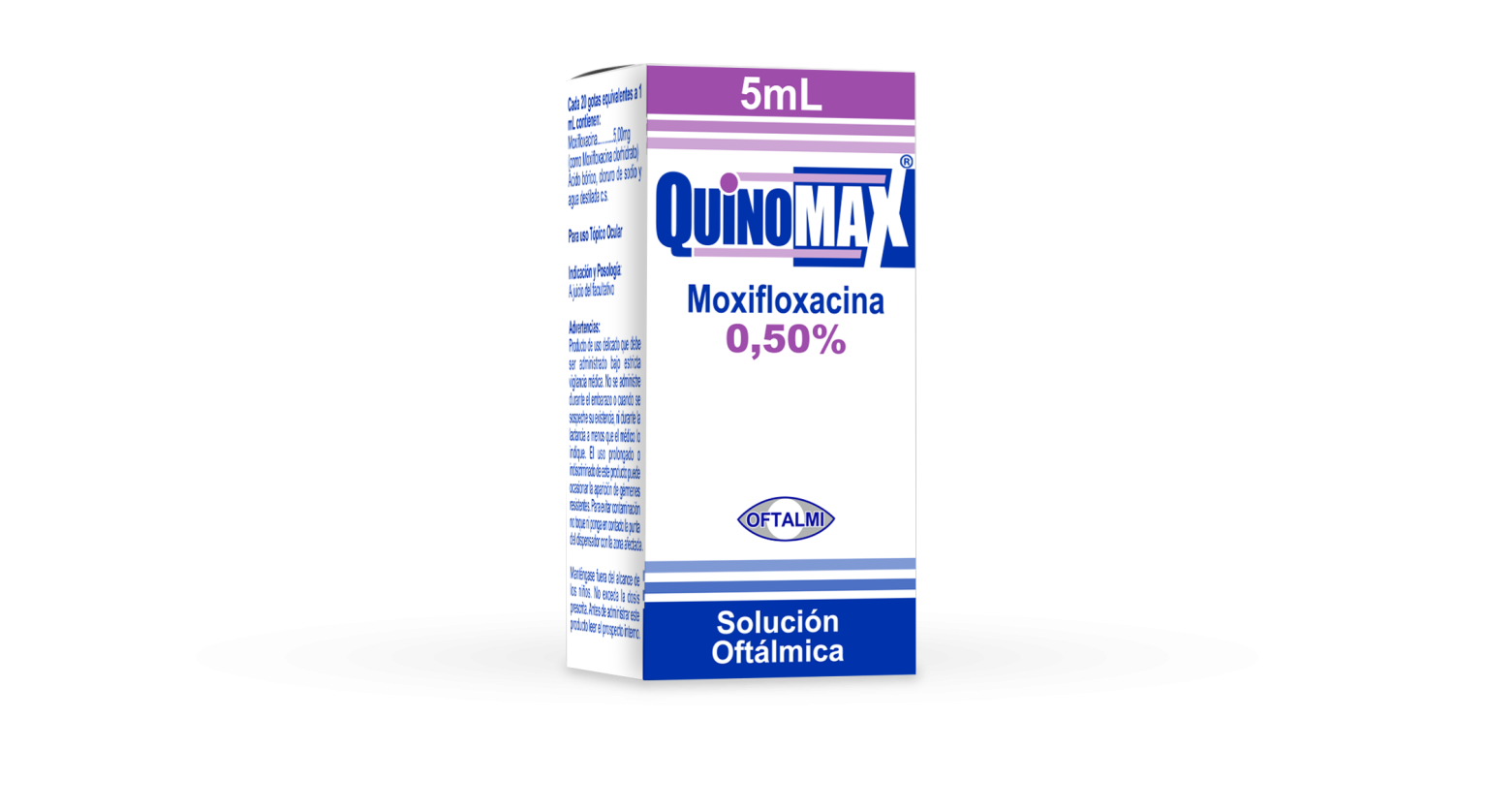 Quinomax Solución Oftálmica 5 ml - Laboratorios Oftalmi