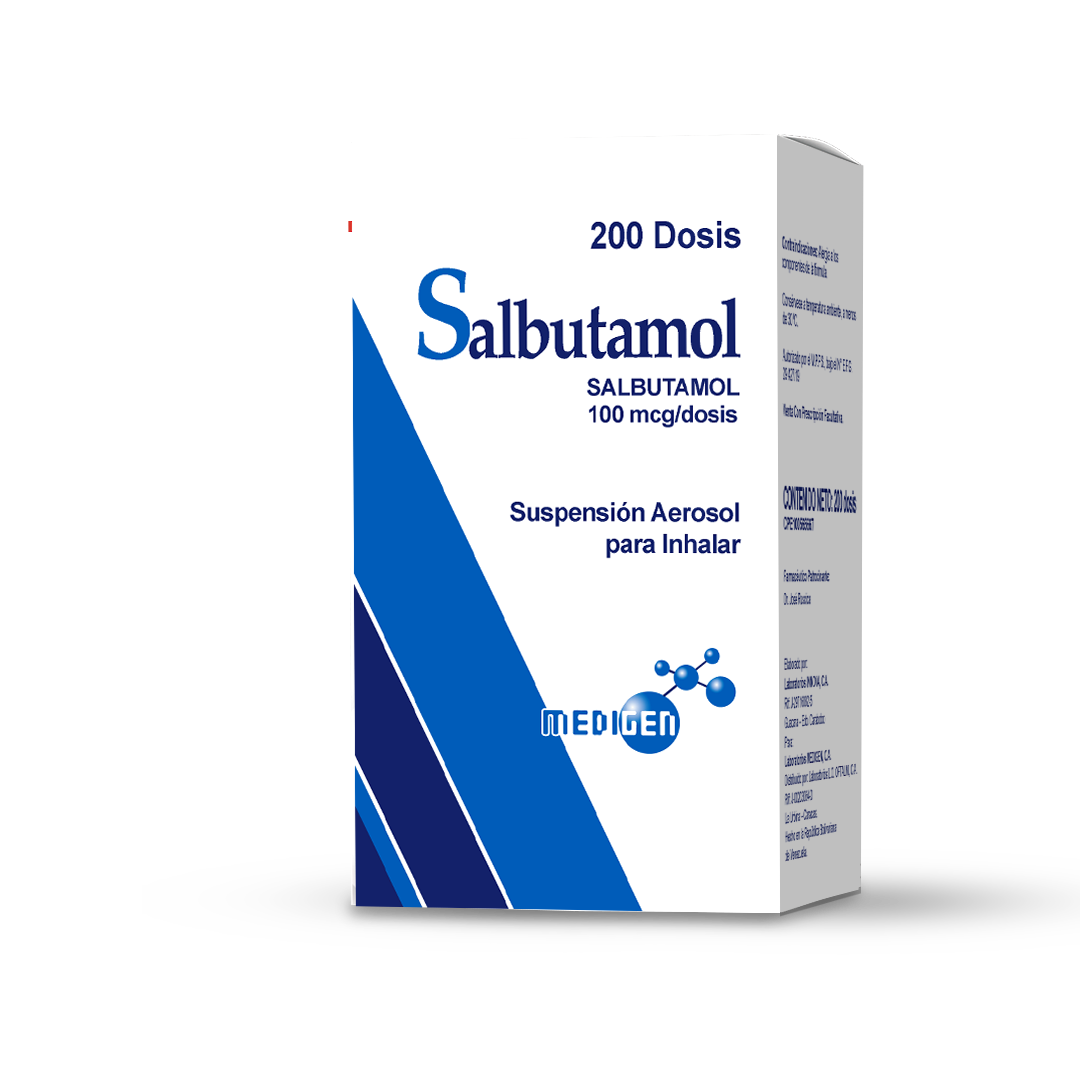 Salbutamol Solución para Inhalar 200 Dosis - Laboratorios Oftalmi