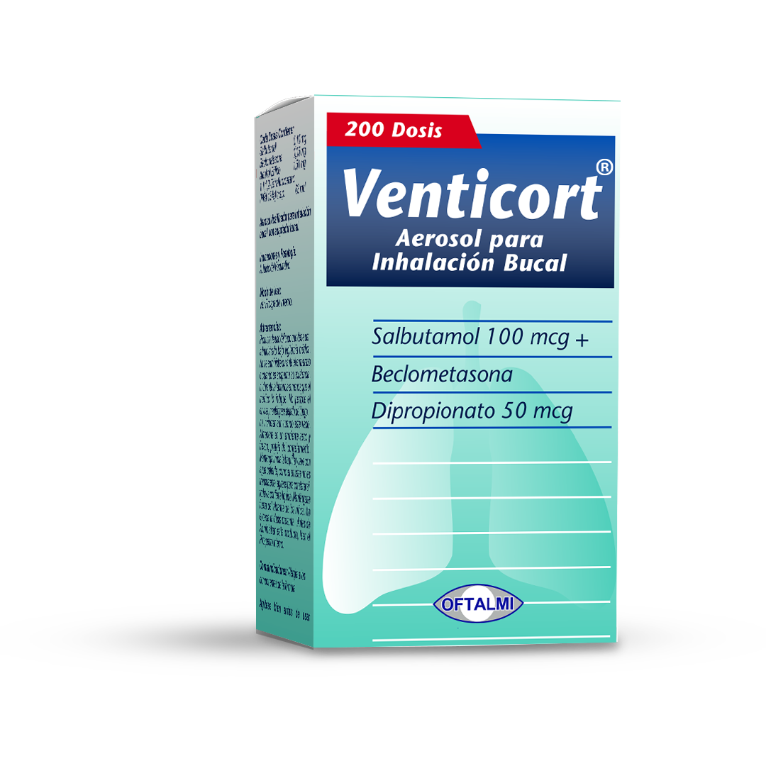 Venticort 200 dosis - Laboratorios Oftalmi