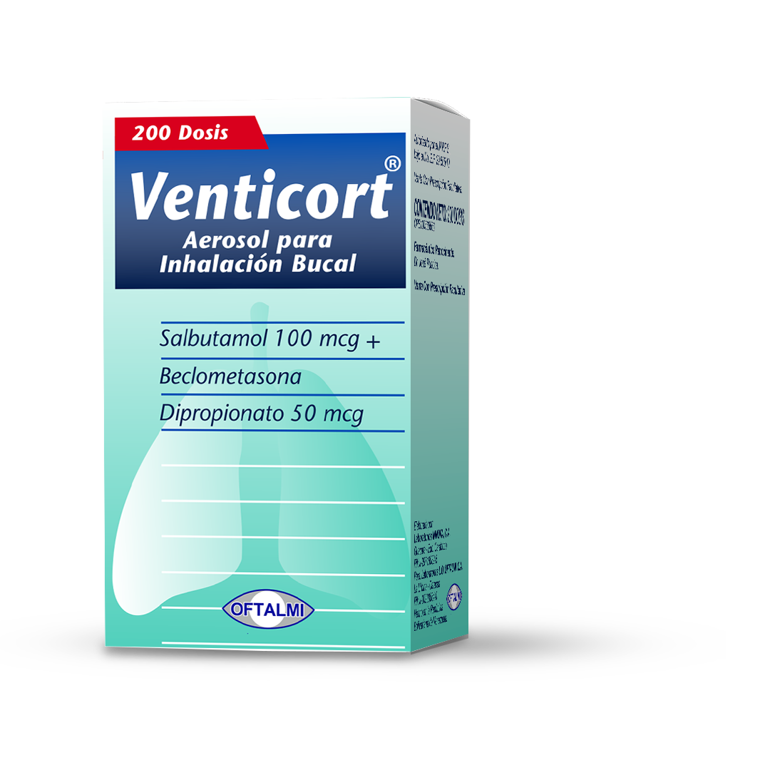 Venticort 200 dosis - Laboratorios Oftalmi