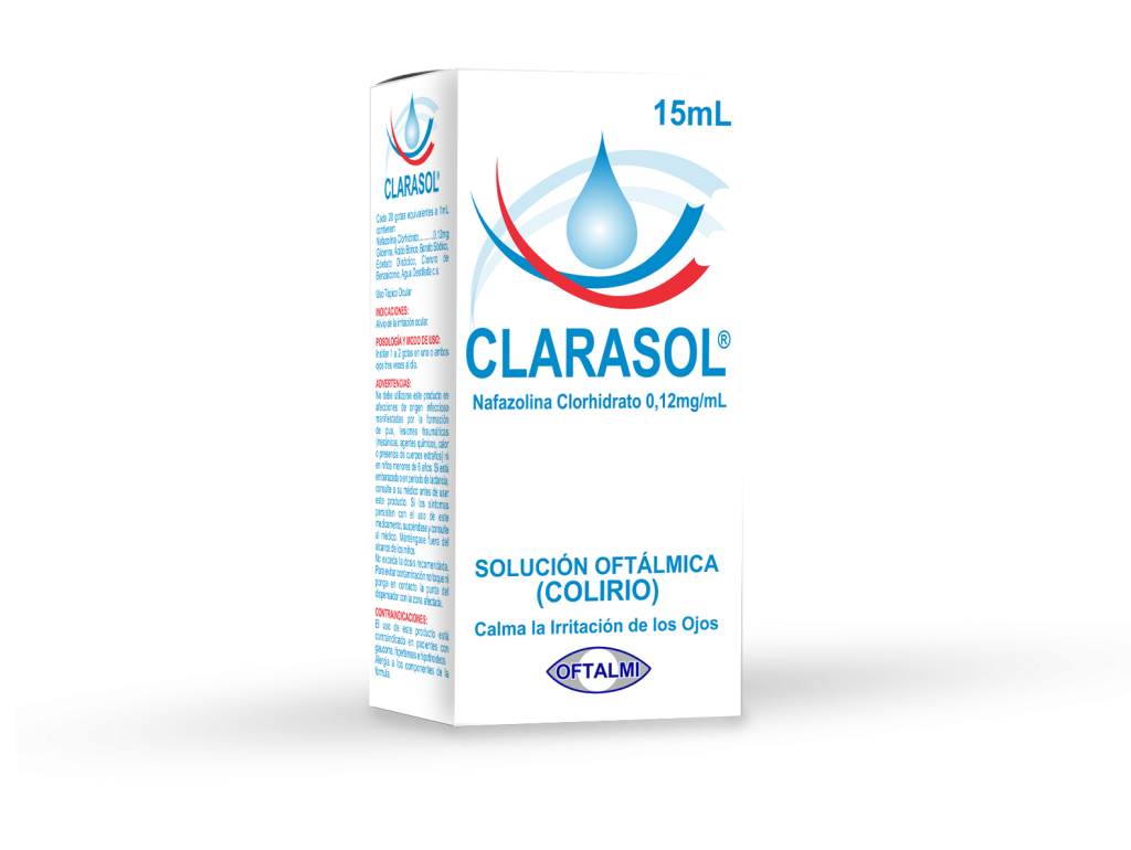 Clarasol Solución Oftálmica 15 ml - Laboratorios Oftalmi
