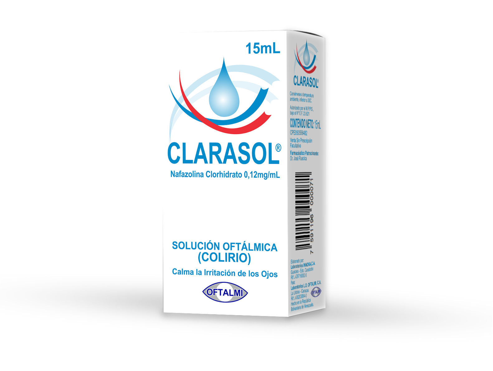 Clarasol Solución Oftálmica 15 ml - Laboratorios Oftalmi