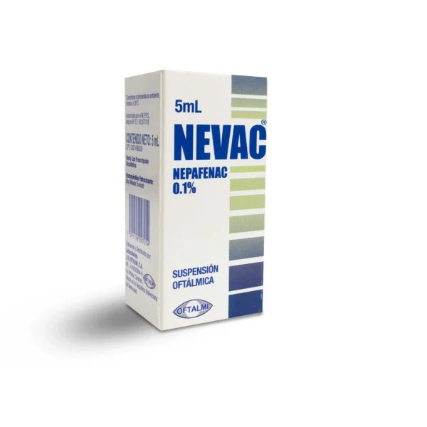 Nevac Suspensión Oftálmica 5 ml - Laboratorios Oftalmi