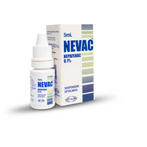 Nevac Suspensión Oftálmica 5 ml - Laboratorios Oftalmi