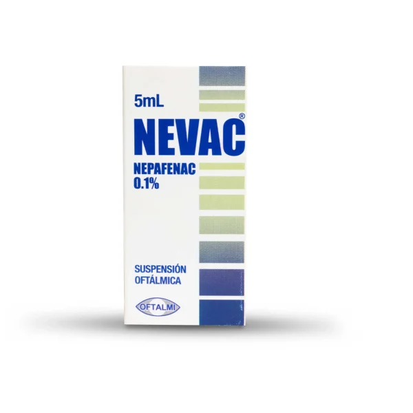 Nevac Suspensión Oftálmica 5 ml - Laboratorios Oftalmi
